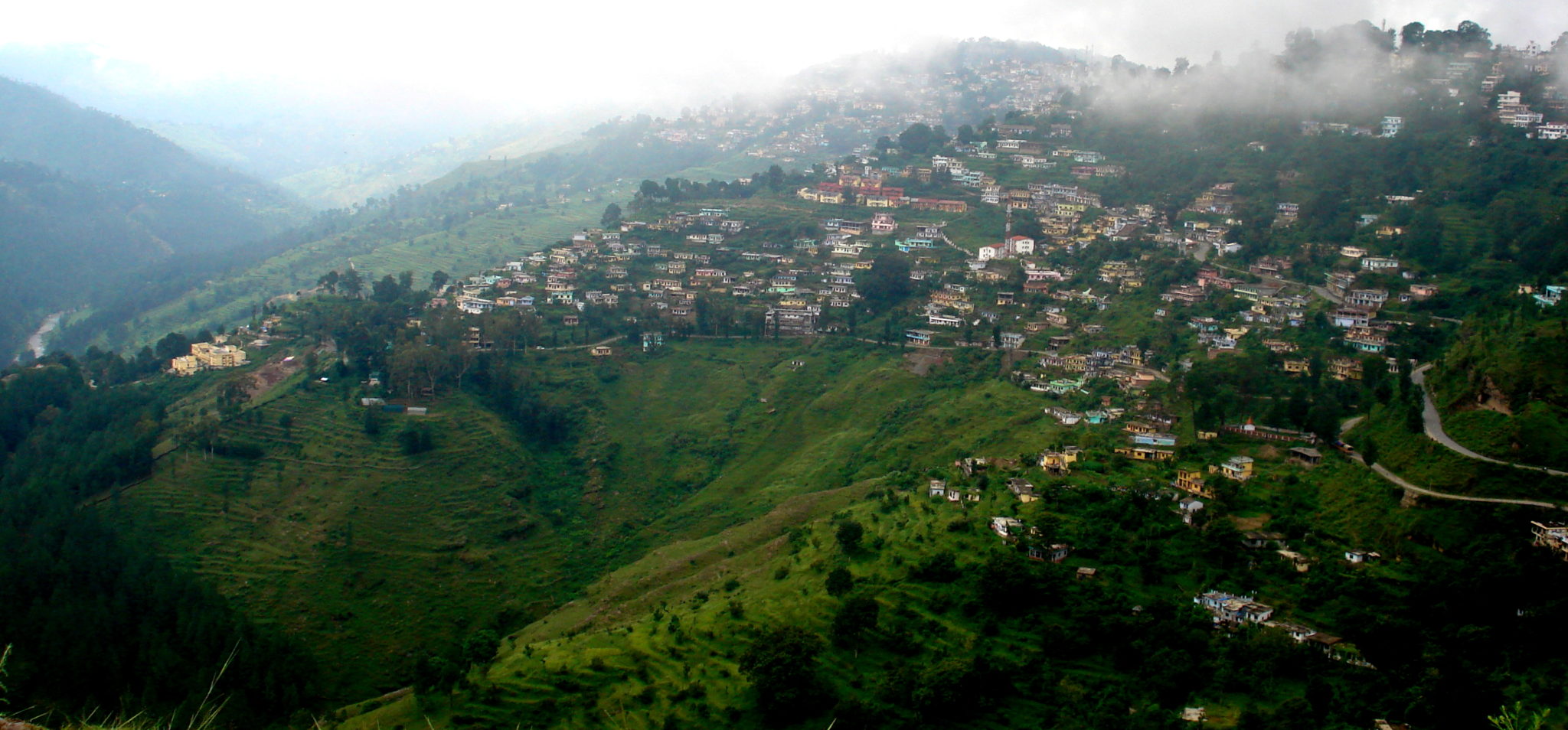 view of the almora town - Ghumakkar - Inspiring travel experiences.