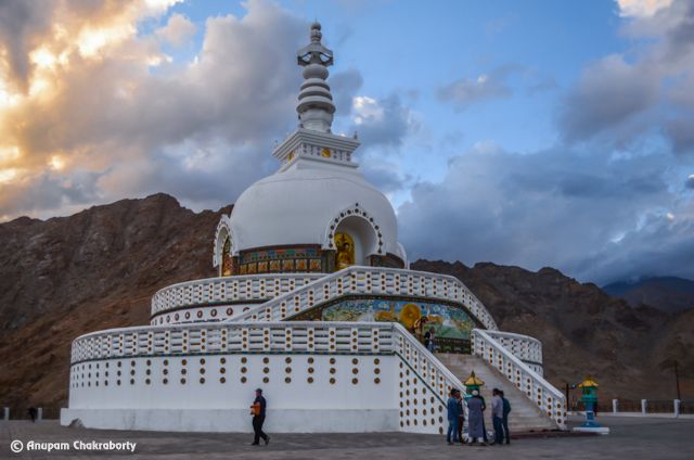 Majestic Ladakh : Shanti Stupa and Sindhu Ghat - Ghumakkar - Inspiring ...