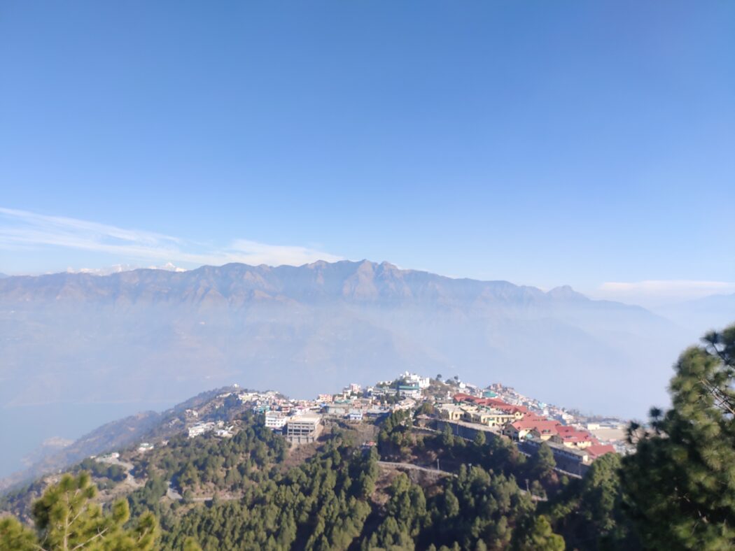 The-view-of-Tehri-city - Ghumakkar - Inspiring travel experiences.